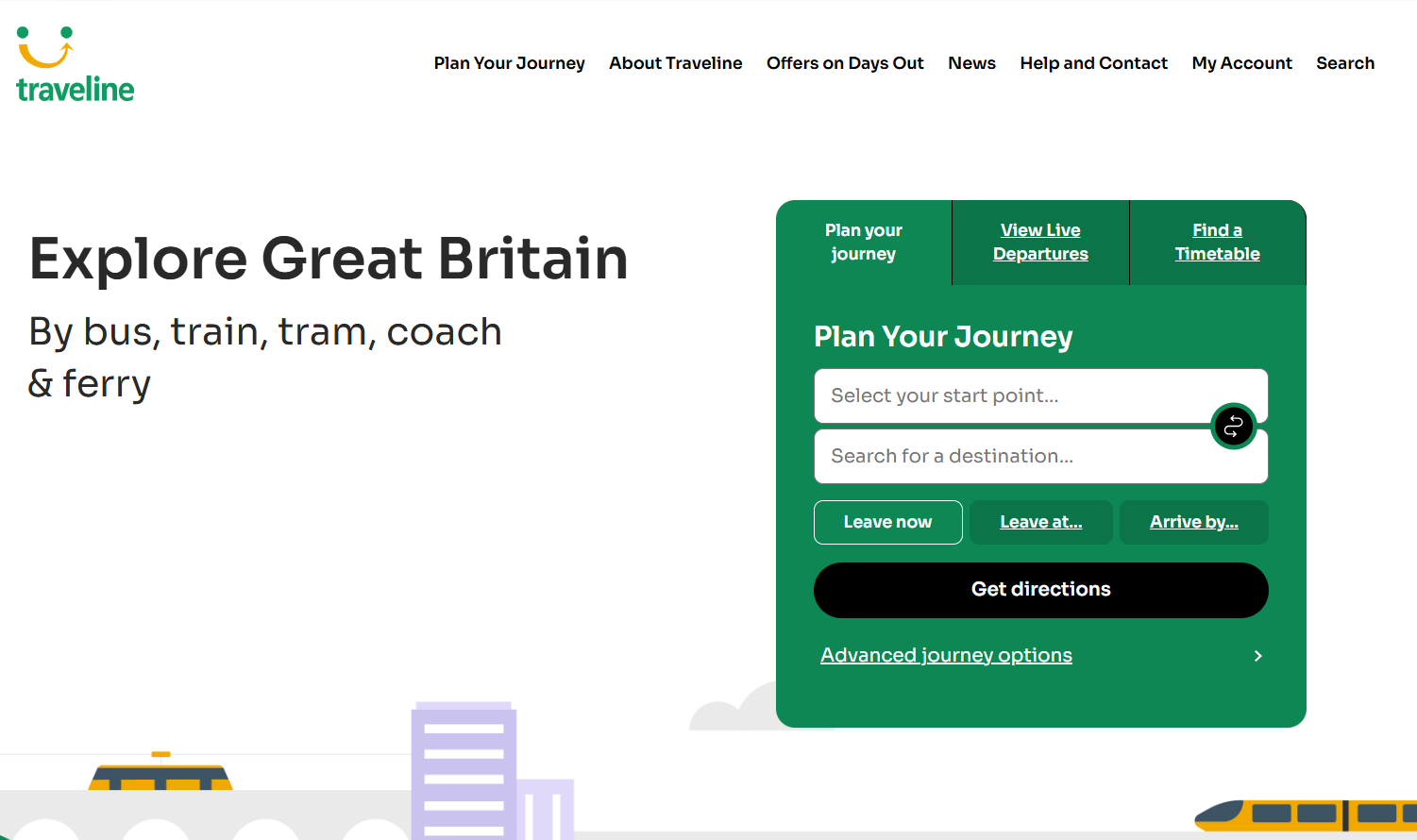 New Website goes live - Traveline